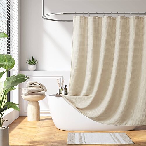 Click here for Madison Park Arbor Waffle Shower Curtain  One Size... prices