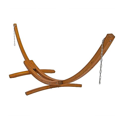 Click here for Heavy-Duty Two-Person Curved Larch Wood Hammock St... prices
