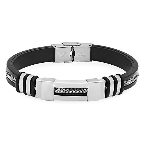 Click here for Steeltime Mens Stainless Steel Semisolid Hypoaller... prices
