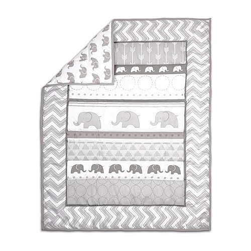 Click here for The Peanutshell Elephant Walk 3-pc. Crib Bedding S... prices