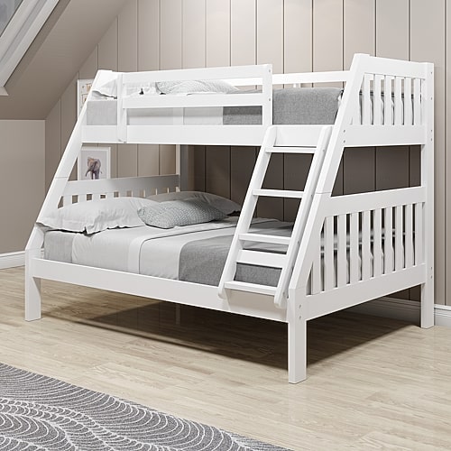 Click here for Austin Mission Twin over Full Bunk Bed  One Size... prices