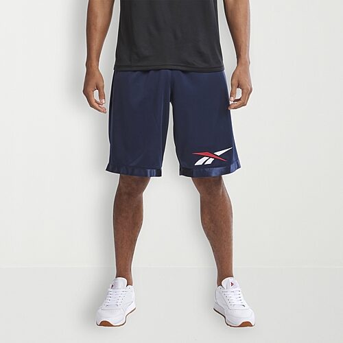 Click here for Reebok Mens Mid Rise 9 Basketball Short  Small  Bl... prices