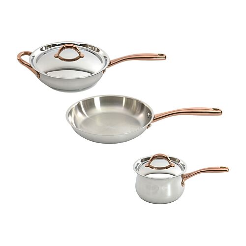 Click here for BergHOFF Ouro Gold 5pc 18/10 Stainless Steel Start... prices