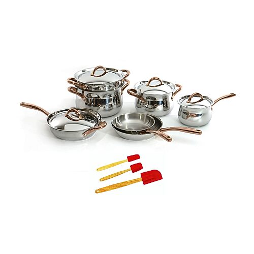 Click here for BergHOFF Ouro Gold 18/10 Stainless Steel 14-pc. Co... prices