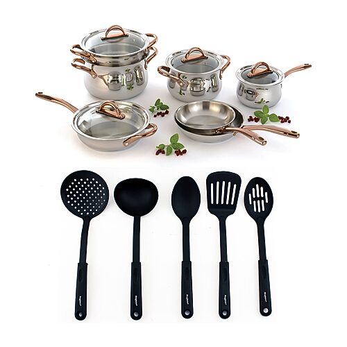 Click here for BergHOFF Ouro Gold 16Pc 18/10 Stainless Steel Cook... prices