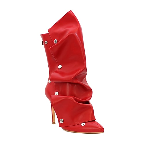 Click here for Yoki Womens Stiletto Heel Slouch Boots  6 1/2 Medi... prices