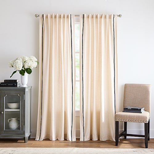 Click here for Martha Stewart Annika Back Tab Light-Filtering Set... prices