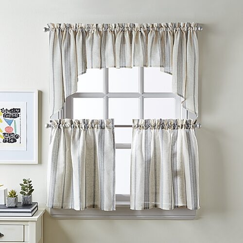 Click here for CHF Mckenzie Tailored Valance  One Size  Gray prices