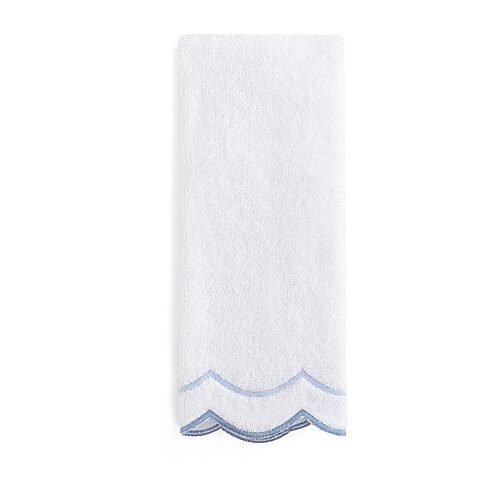 Click here for Peri Home Scallop Cotton Hand Towel  27 x 16 - Lig... prices