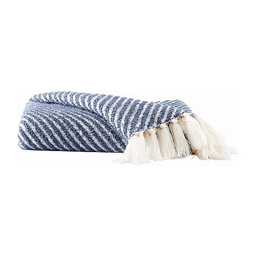 Click here for Brooklyn Loom Diagonal Chenille Stripe Throw prices