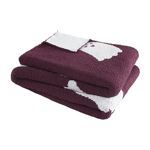 Click here for Truly Soft Cozy Ghost Reversible Throw  One Size... prices