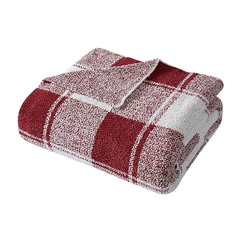 Click here for Brooklyn Loom Dusted Plaid Throw prices