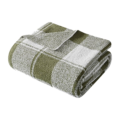 Click here for Brooklyn Loom Dusted Plaid Throw prices