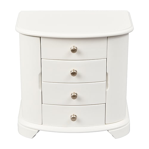 Click here for Mele and Co Kaitlyn Musical White Jewelry Box  One... prices