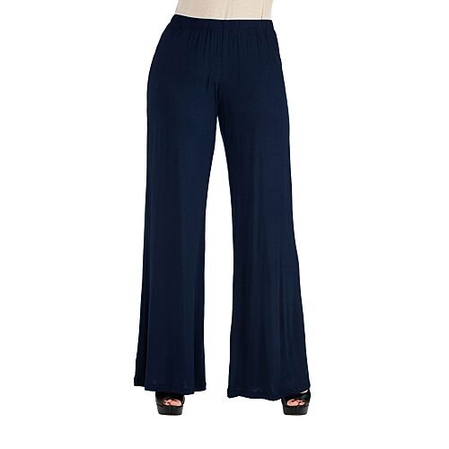 Click here for 24/7 Comfort Apparel Comfortable Solid Palazzo Pan... prices