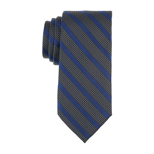 Click here for J. Ferrar Maples Striped Tie  One Size  Black prices