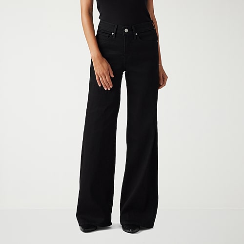 Click here for Levis Womenâs Mid Rise 318 Shaping Wide Leg Jean... prices