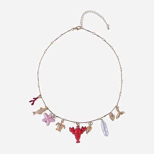 Click here for Arizona Gold Tone Lobster Starfish Womens 16 Inch... prices