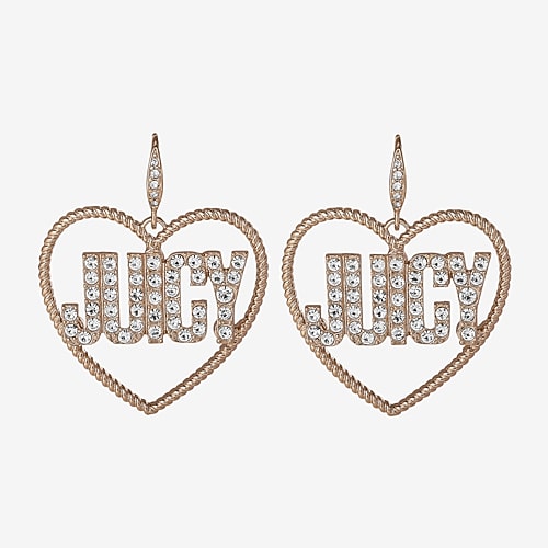 Click here for Juicy By Juicy Couture Gold Tone Womens Crystal He... prices