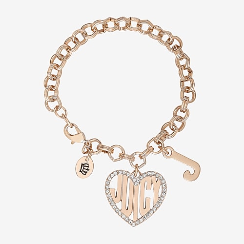 Click here for Juicy By Juicy Couture Gold Tone Womens Crystal He... prices