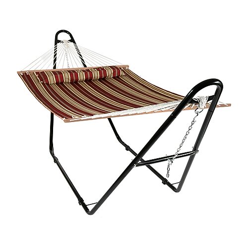 Click here for Double Quilted Fabric Hammock with Universal Steel... prices