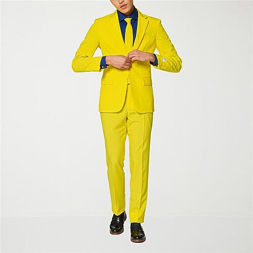 Click here for Opposuits Mens 3-pc. Suit Set  38 Regular  Yellow prices