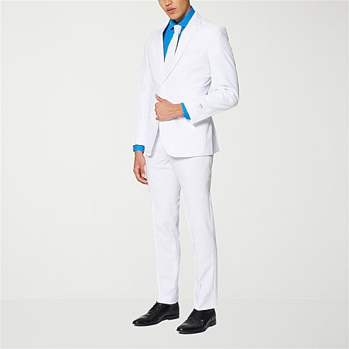 Opposuits Mens 3-pc. Suit Set  38 Regular  White