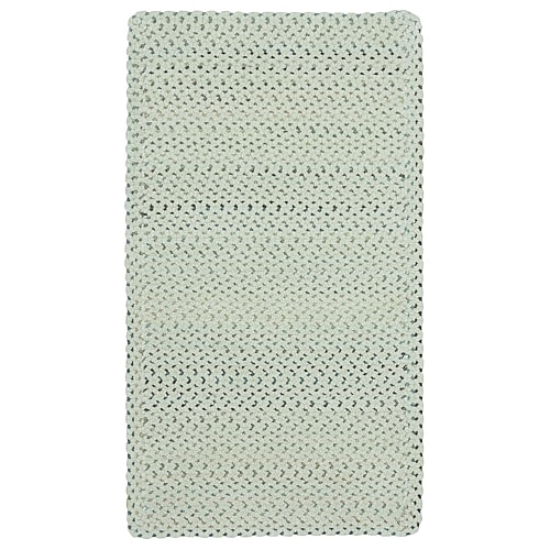 Capel Inc. Vivid Braided Reversible Indoor Rectangular Accent Rug  One Size  White