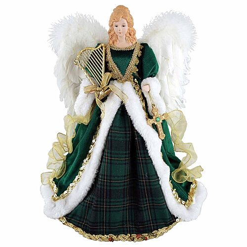 Click here for Christmas Angels Figurine  One Size  Green prices