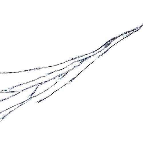 Click here for Kurt Adler 6-Foot LED Twinkle Silver Branch Garlan... prices