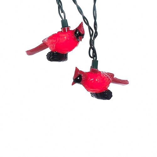 Click here for Kurt Adler Red Cardinal Light Set  One Size  Red prices