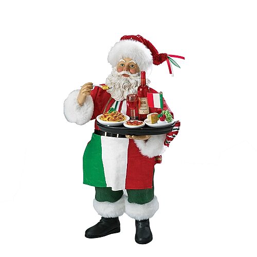 Click here for Kurt Adler 10.5 Fabriché Musical Italian Santa  On... prices