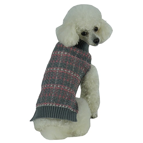 Click here for The Pet Life Vintage Symphony Static Fashion Knitt... prices