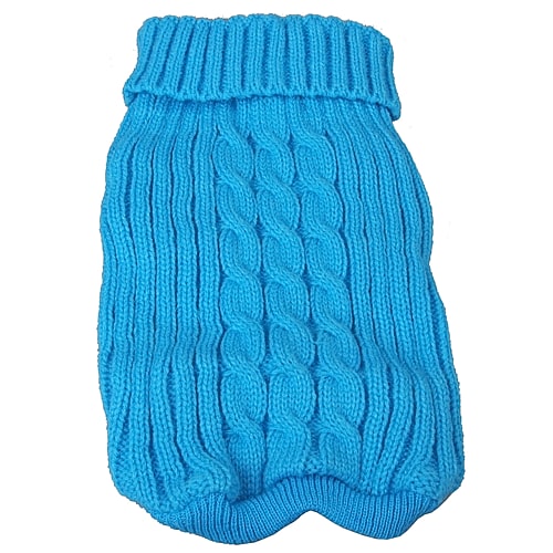 Click here for The Pet Life Heavy Cotton Rib-Collared Pet Sweater... prices