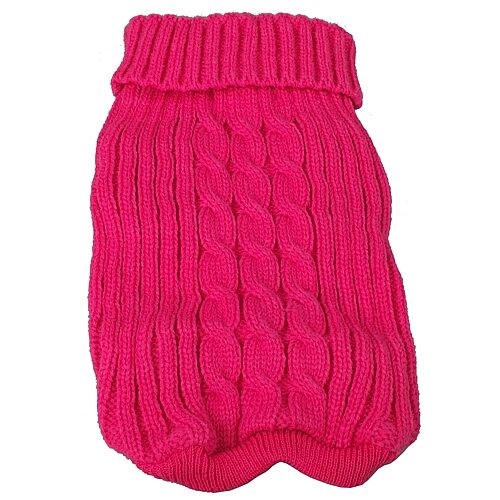 Click here for The Pet Life Heavy Cotton Rib-Collared Pet Sweater... prices