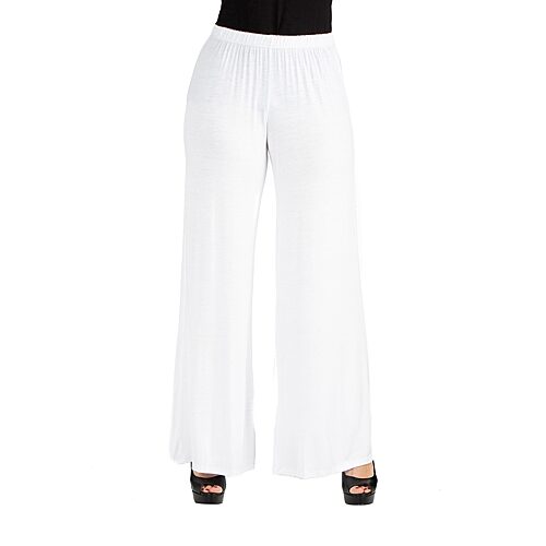 Click here for 24/7 Comfort Apparel Comfortable Solid Palazzo Pan... prices