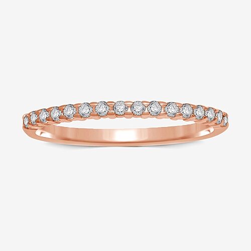 Click here for 1/7 CT.T.W. Natural Diamond 10K or 14K Gold Band R... prices
