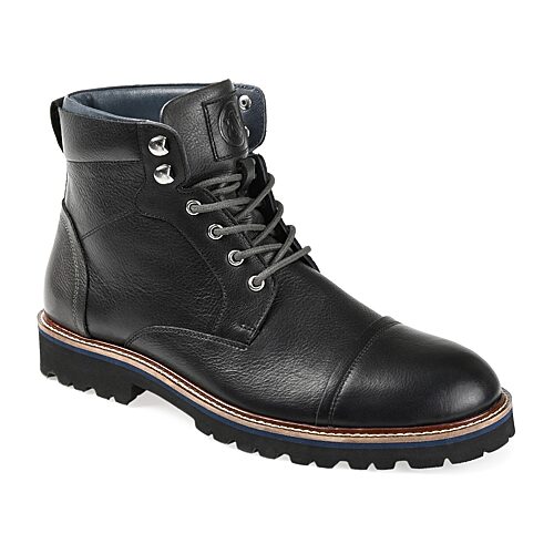 Click here for Thomas & Vine Mens Reddick Cap Toe Ankle Boot - Bl... prices