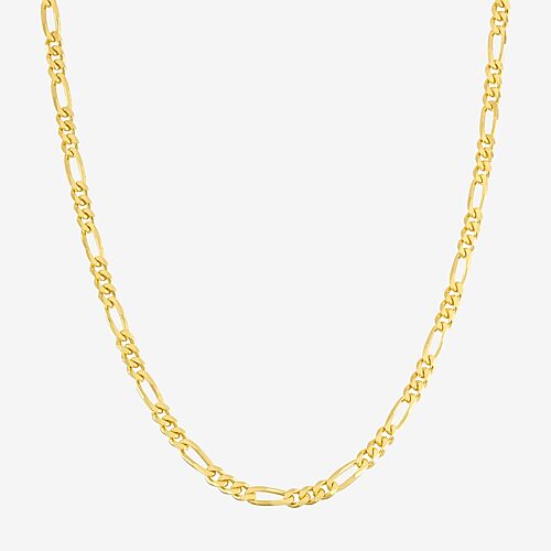 Click here for 14K Gold Over Silver Chain Necklace  One Size prices