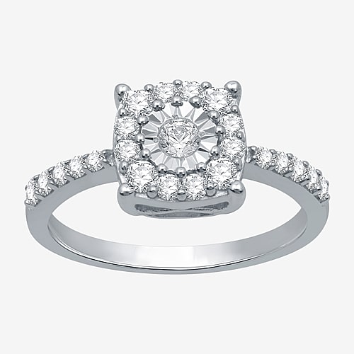 Click here for Womens 1/2 CT. T.W. Natural White Diamond Sterling... prices