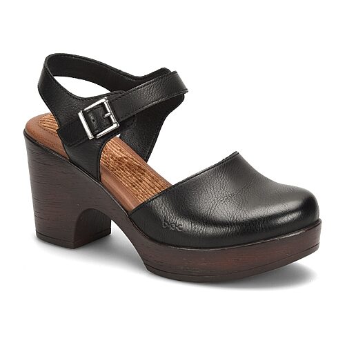 Click here for b.o.c. Womens Natasha Comfort Wedge Sandals - Blac... prices