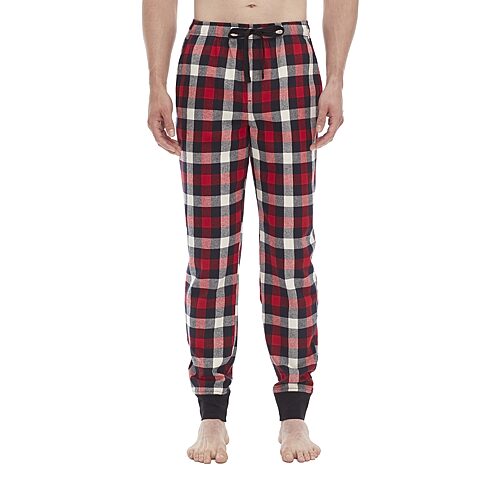Click here for Residence Flannel Mens Pajama Joggers  X-large  Re... prices