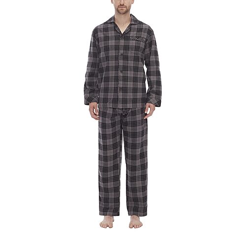 Click here for Residence Flannel Mens Flannel Long Sleeve 2-pc. P... prices