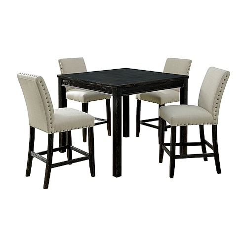 Click here for Delilah 5-pc. Counter Height Square Dining Set  On... prices