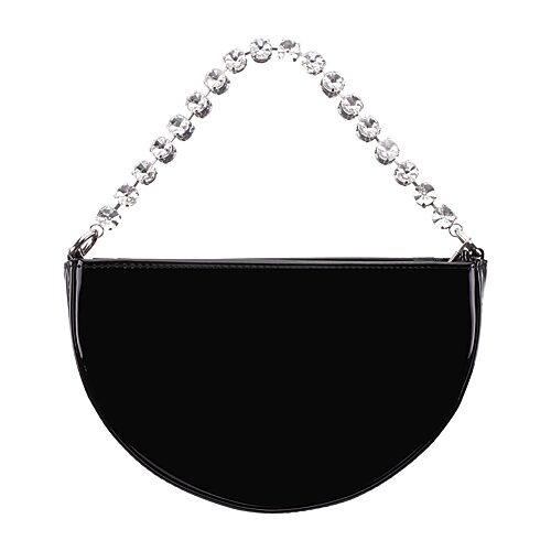 Click here for I. Miller Zoya Half Moon Evening Bag  One Size  Bl... prices