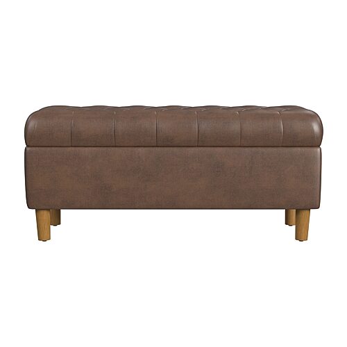 Click here for Homepop Storage Bench  One Size  Brown prices