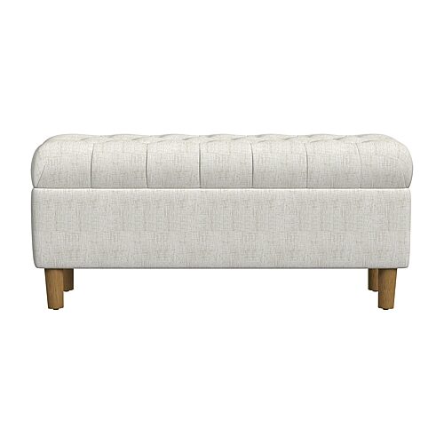 Click here for Homepop Storage Bench  One Size  Beige prices