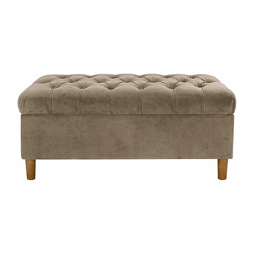 Click here for Homepop Storage Bench  One Size  Brown prices