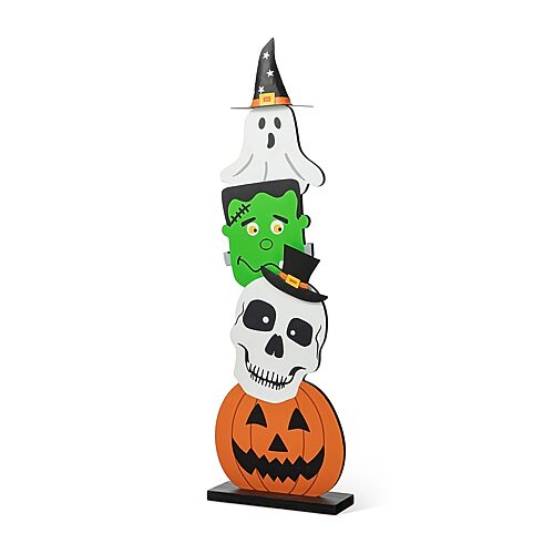 Click here for Glitzhome 36H Wooden Porch Decor Halloween Porch S... prices