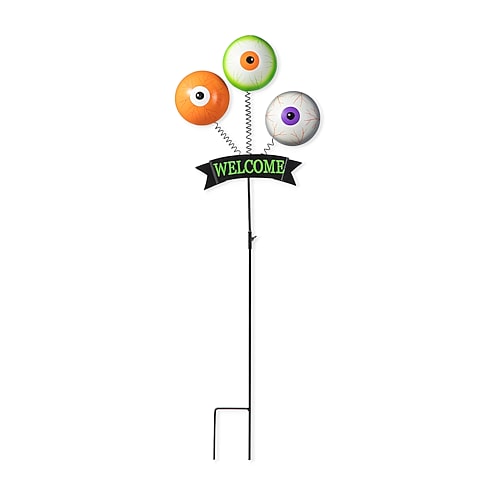Click here for Glitzhome 35.25 Metal Spring Eyeballs Yard Stake H... prices